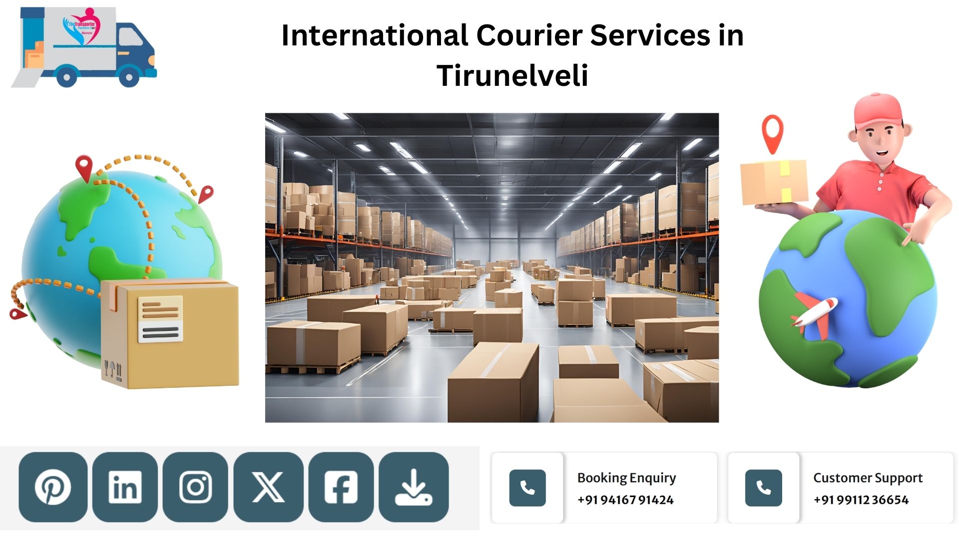 International parcel services in Bangalore | TheTransporter