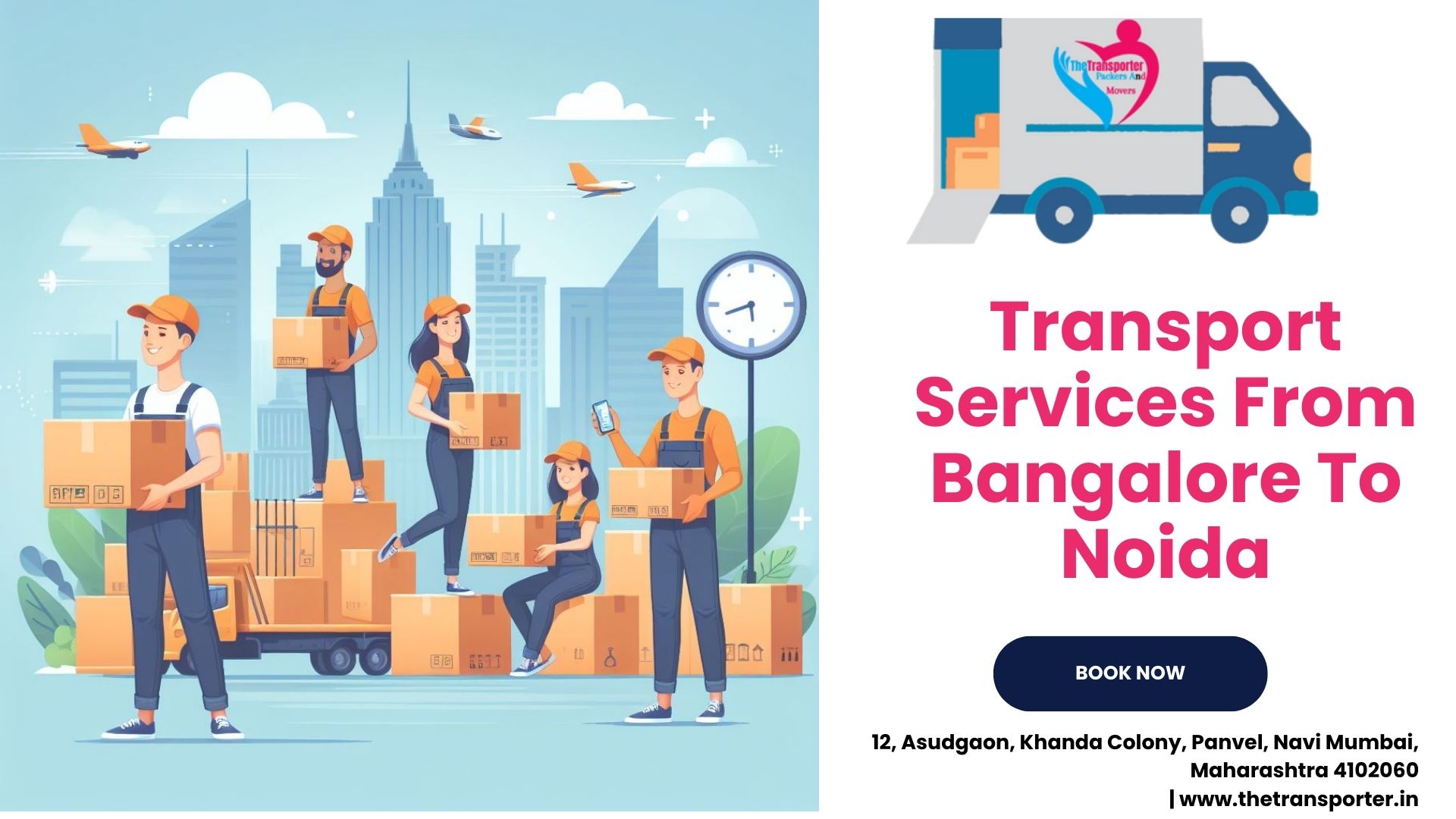 Car Transport Rates From Bangalore to Noida | TheTransporter