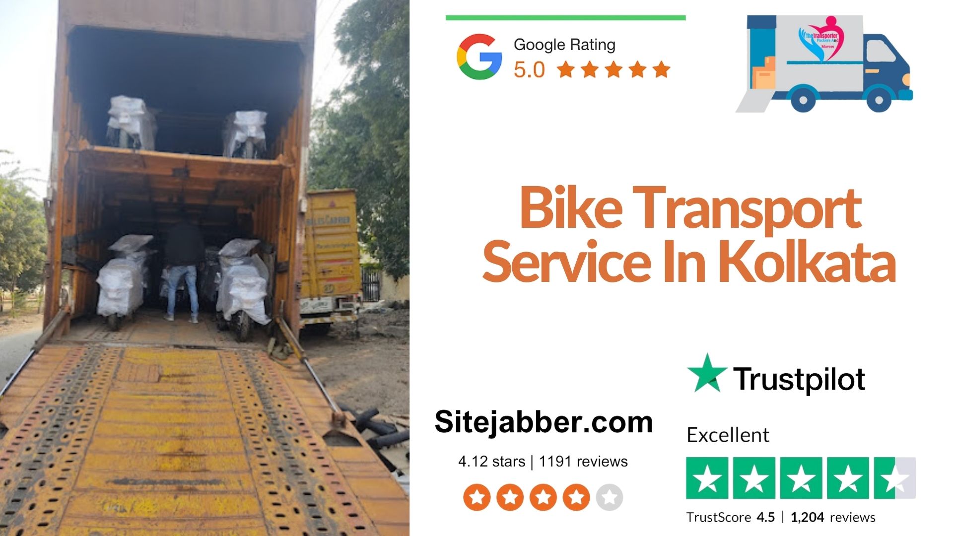 Secure Bike Packers and Movers in Kolkata | Trained Professionals