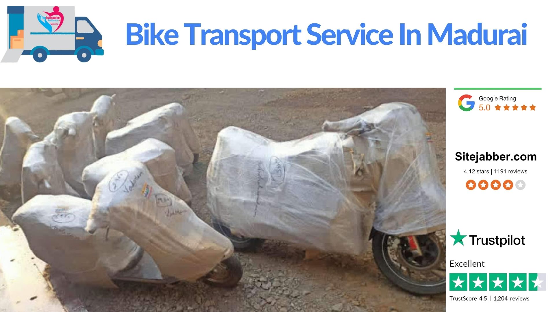 Efficient Bike Parcel Service in Madurai | Trusted Shippers