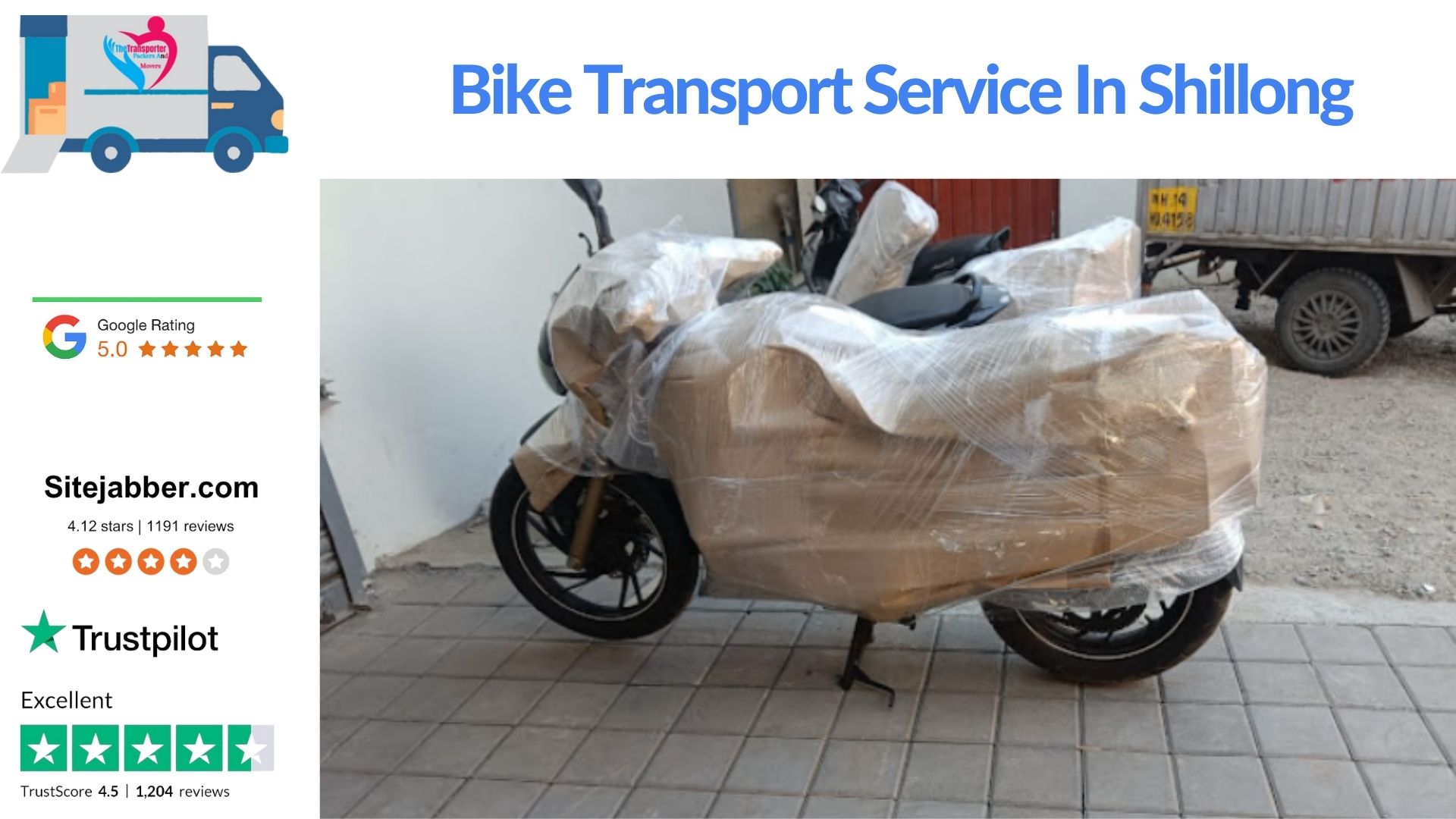 Shillong Bike Transport and Parcel Service - Trusted and Reliable
