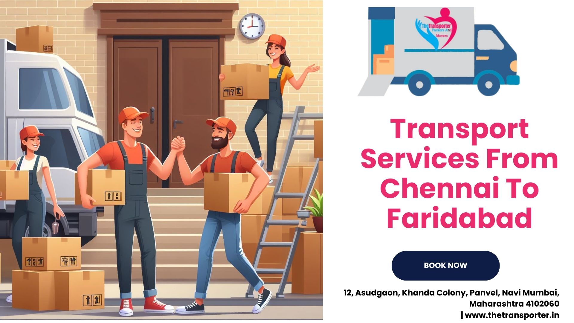 Truck Transport Services From Chennai to Faridabad | TheTransporter