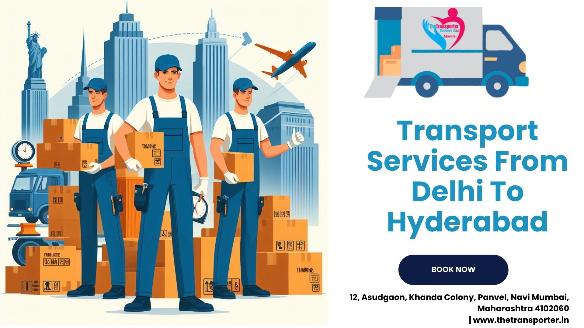 Cost-Effective Car Transport Rates From Delhi to Hyderabad | TheTransporter