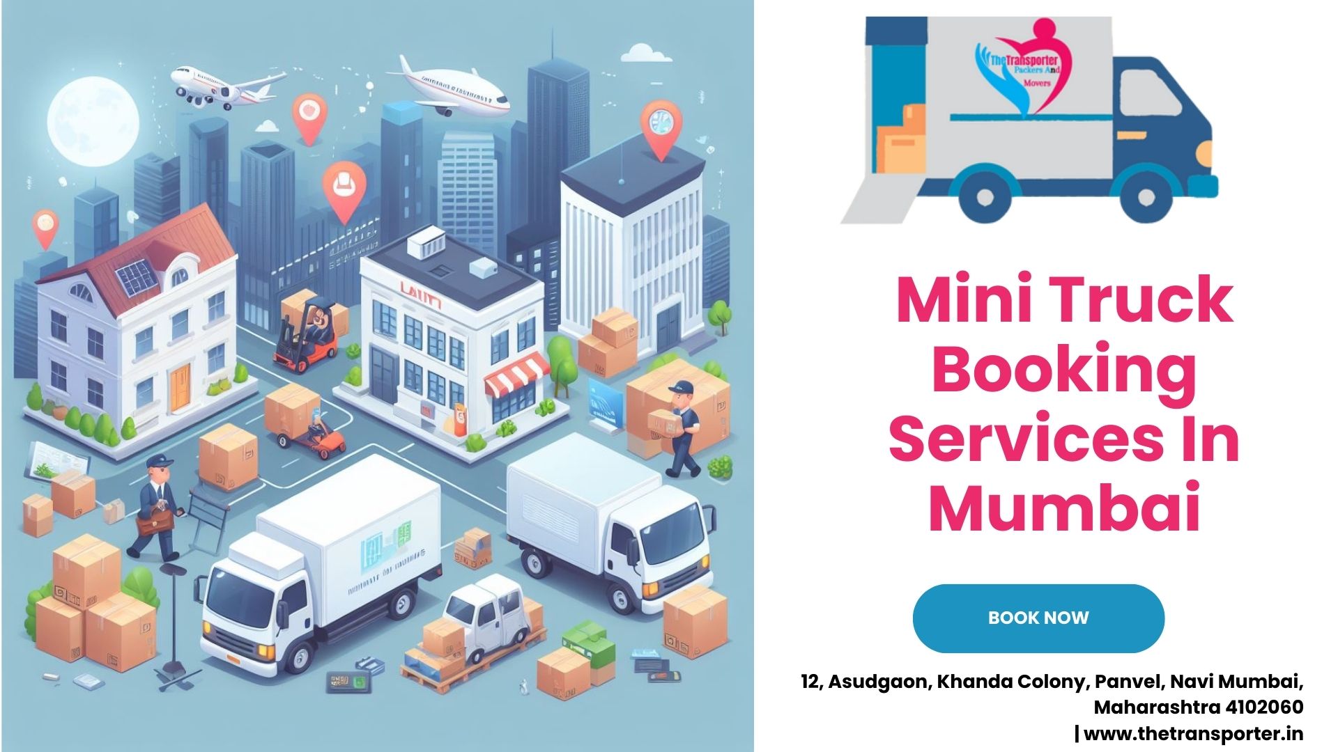 Rent Mini Trucks for Quick and Easy Moving Solutions Mumbai