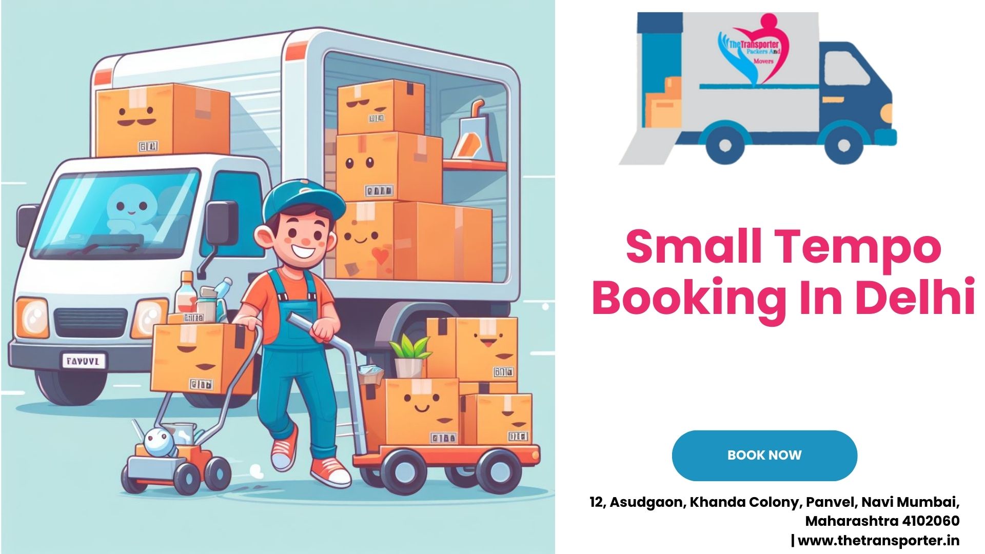 Tempo Services in Delhi | TheTransporter Packers and Movers