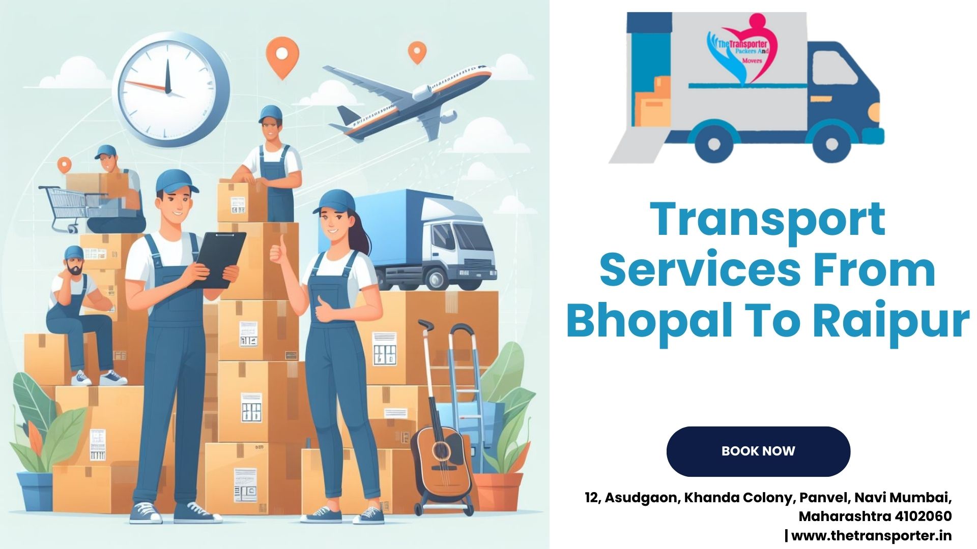 Bike and Luggage Transport Services from Bhopal to Raipur | TheTransporter