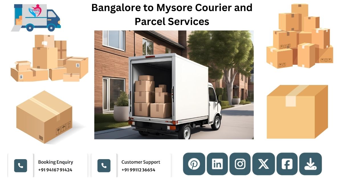 Book Same Day Courier Bangalore to Mysore fast Support