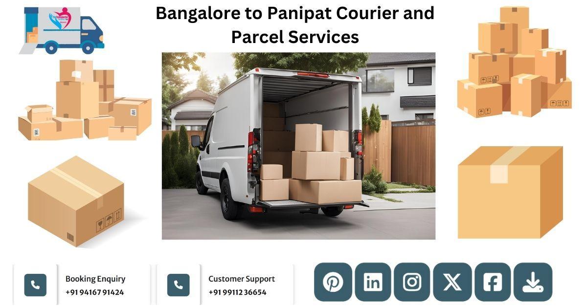 Parcel Price From Bangalore to Panipat | TheCourierer Services