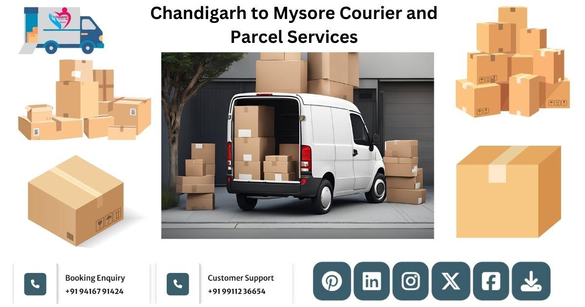 Efficient Courier Services from Chandigarh to Mysore