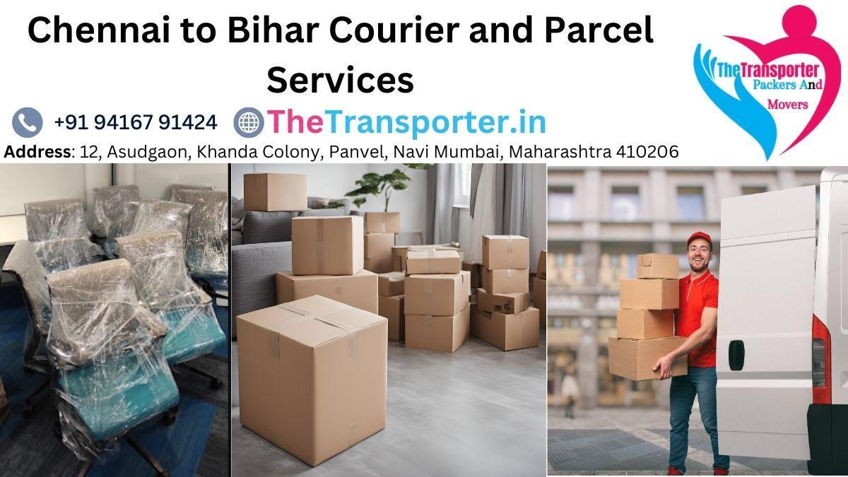 Efficient Parcel Delivery Services from Chennai to Bihar