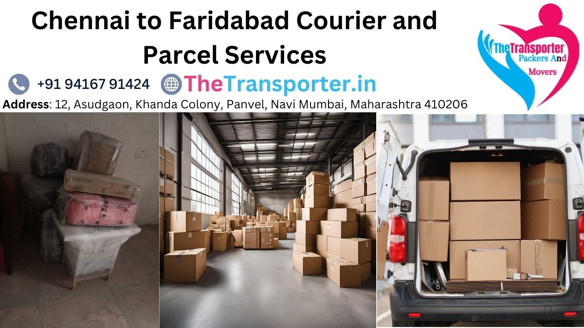 Chennai to Faridabad Courier | Doorstep Booking and Help