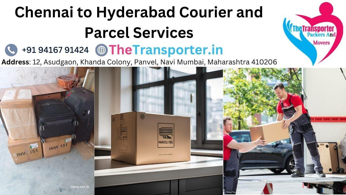 Courier Services from Chennai to Hyderabad - Best Rates