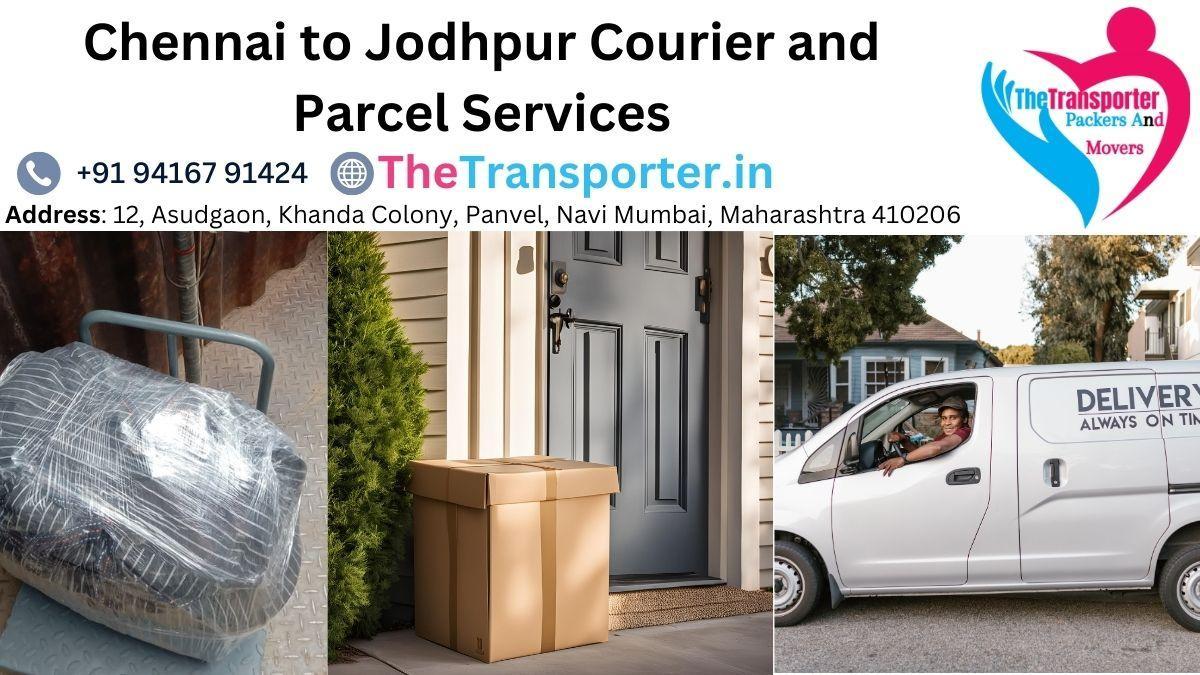 Efficient Courier Services from Chennai to Jodhpur