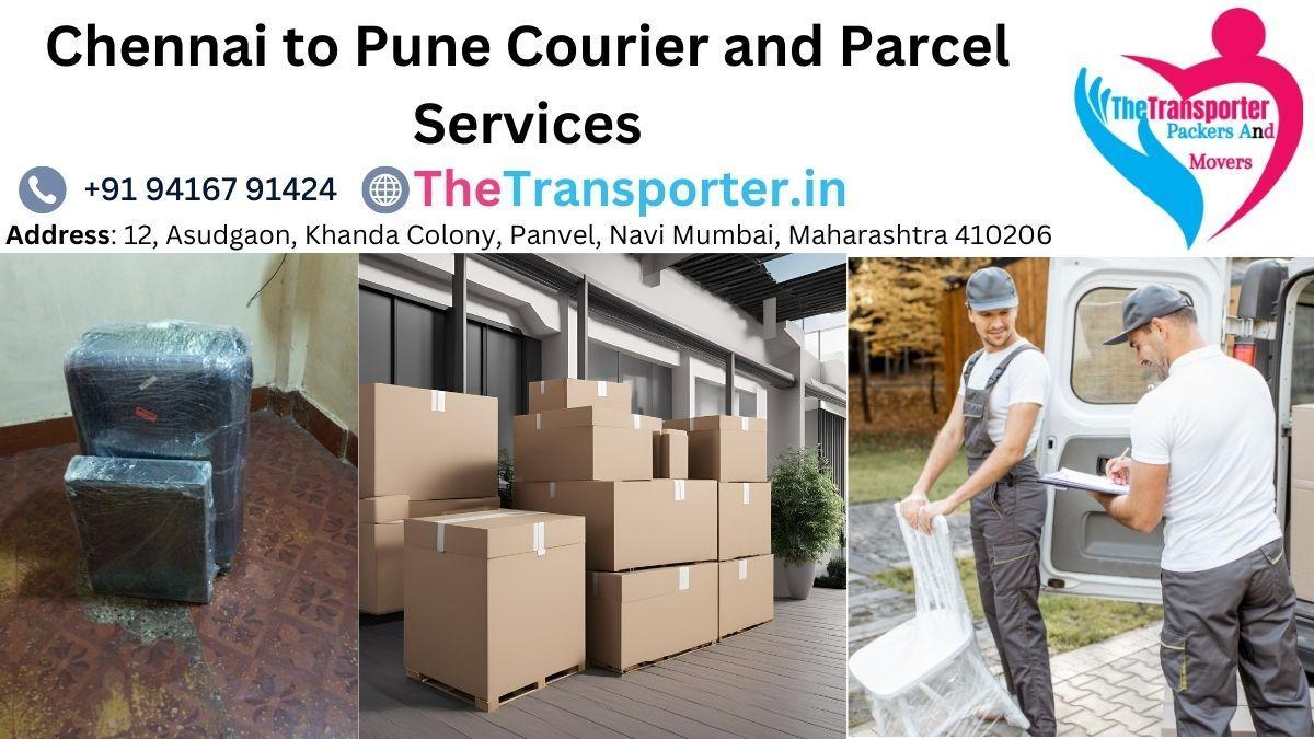 Courier Services from Chennai to Pune - Parcel Delivery Charges from