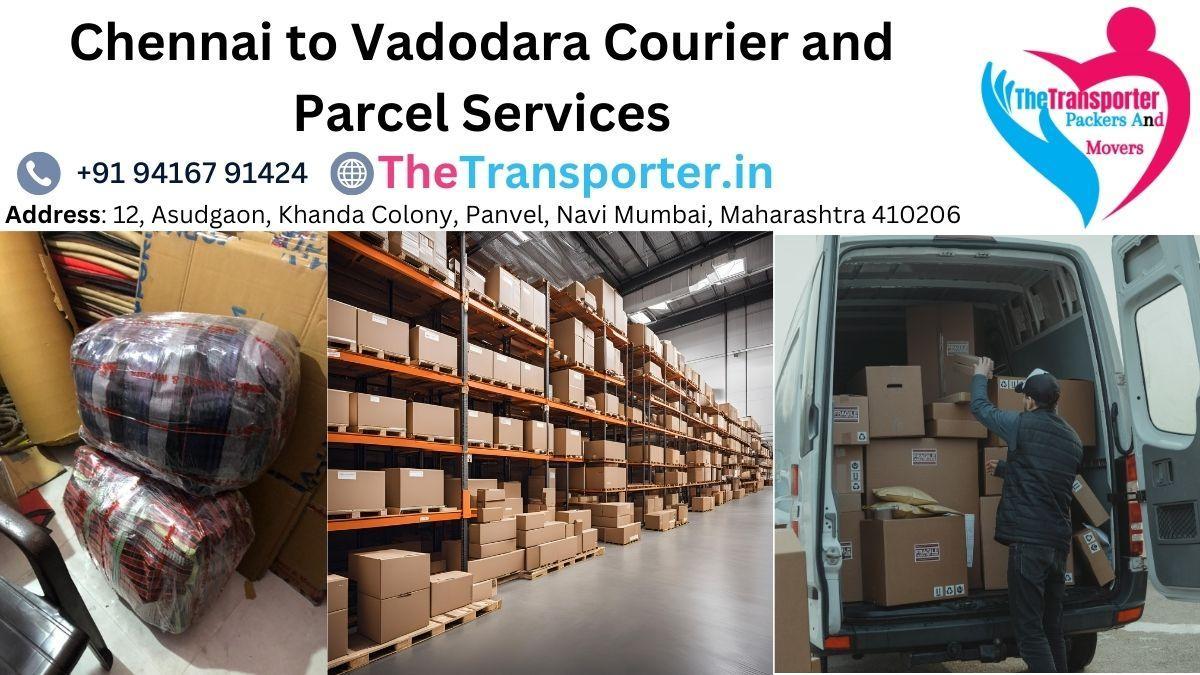 Courier Services from Chennai to Vadodara – Parcel Price from