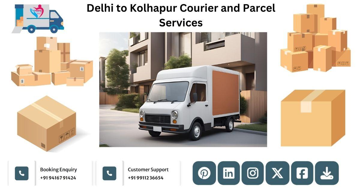 Suitcases Courier from Delhi to Kolhapur | TheCourierer Services