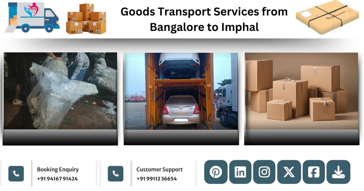 Luggage Transport Price from Bangalore to Imphal | TheTransporter
