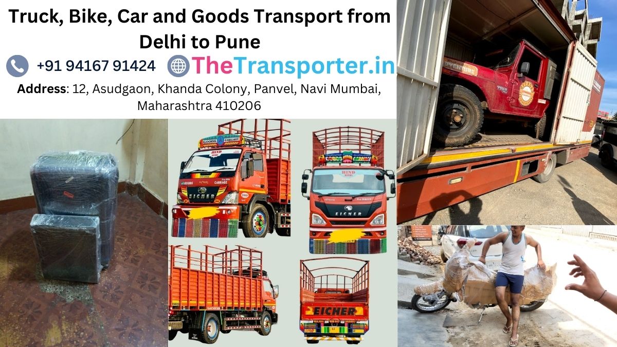 Reliable Goods Transport Delhi to Pune Daily Truck Service