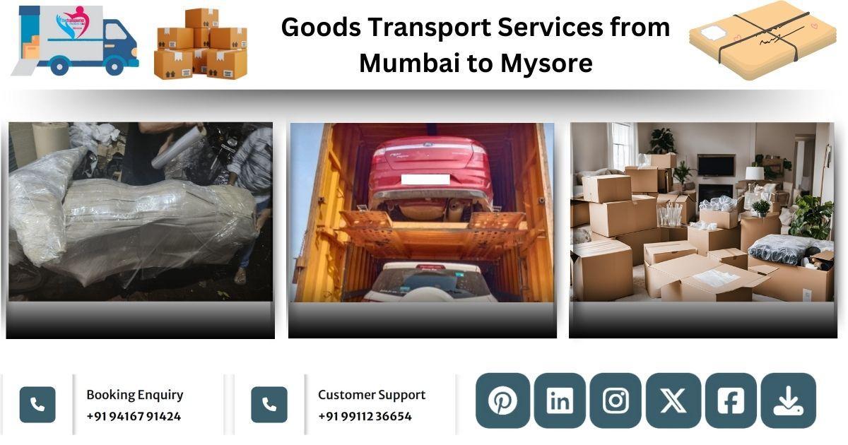 Affordable Vehicle Transport Charges from Mumbai to Mysore