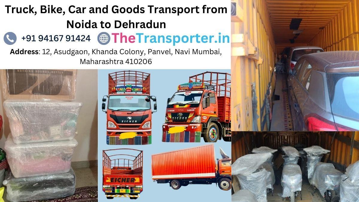 Transport Services from Noida to Dehradun with Truck Charges