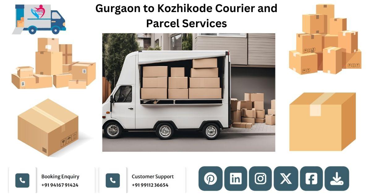 Find best express courier delivery Gurgaon to Kozhikode now