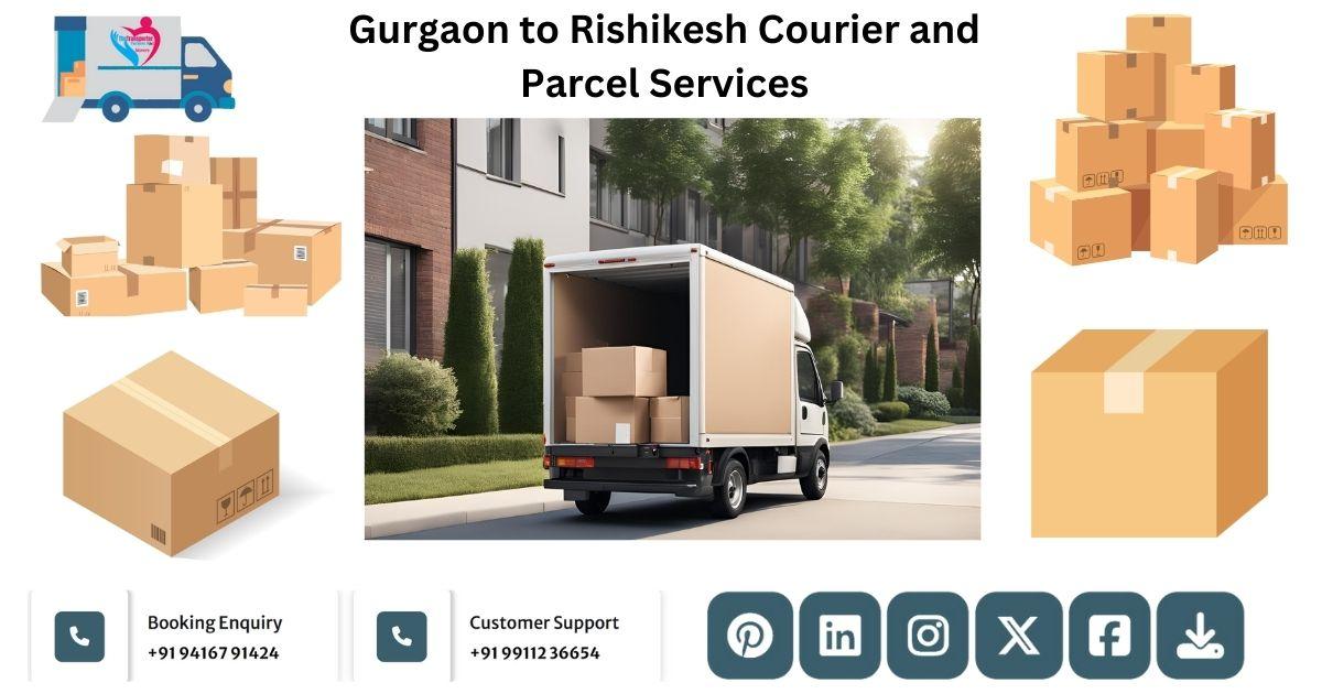 Courier Services from Gurgaon to Rishikesh - Get Quotes Now