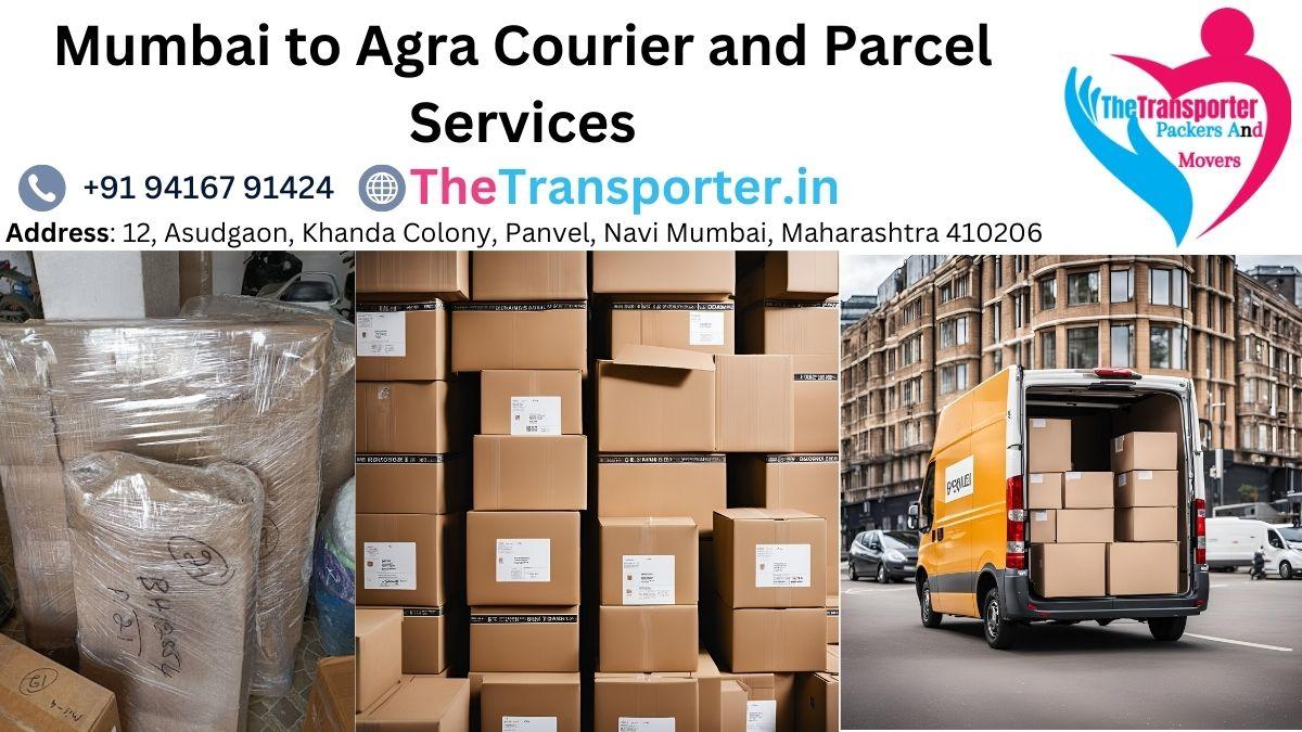 Affordable Parcel Courier from Mumbai to Agra - TheCourierer