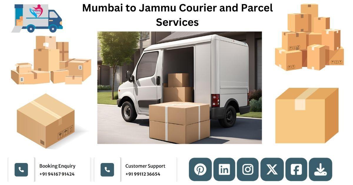 Parcel Delivery Services from Mumbai to Jammu with TheCourierer