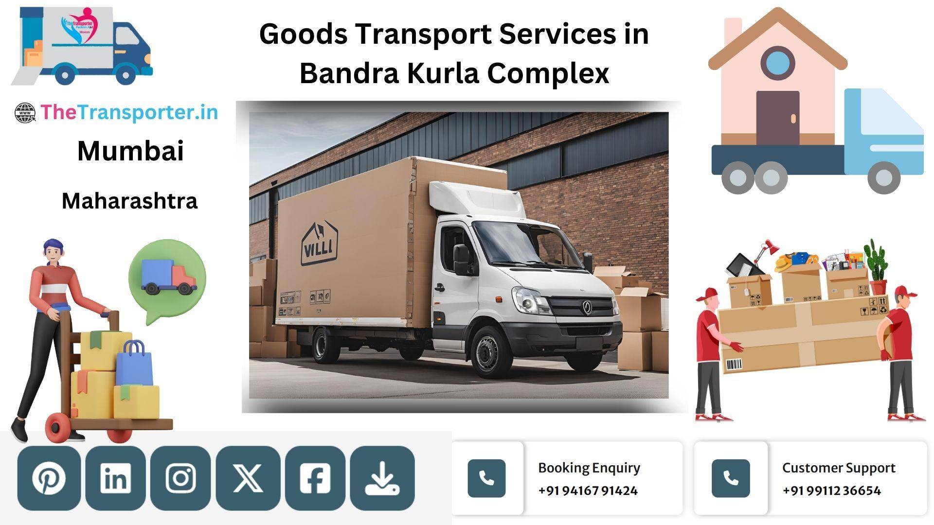 Transport Service in BKC Mumbai | Trusted and Fast