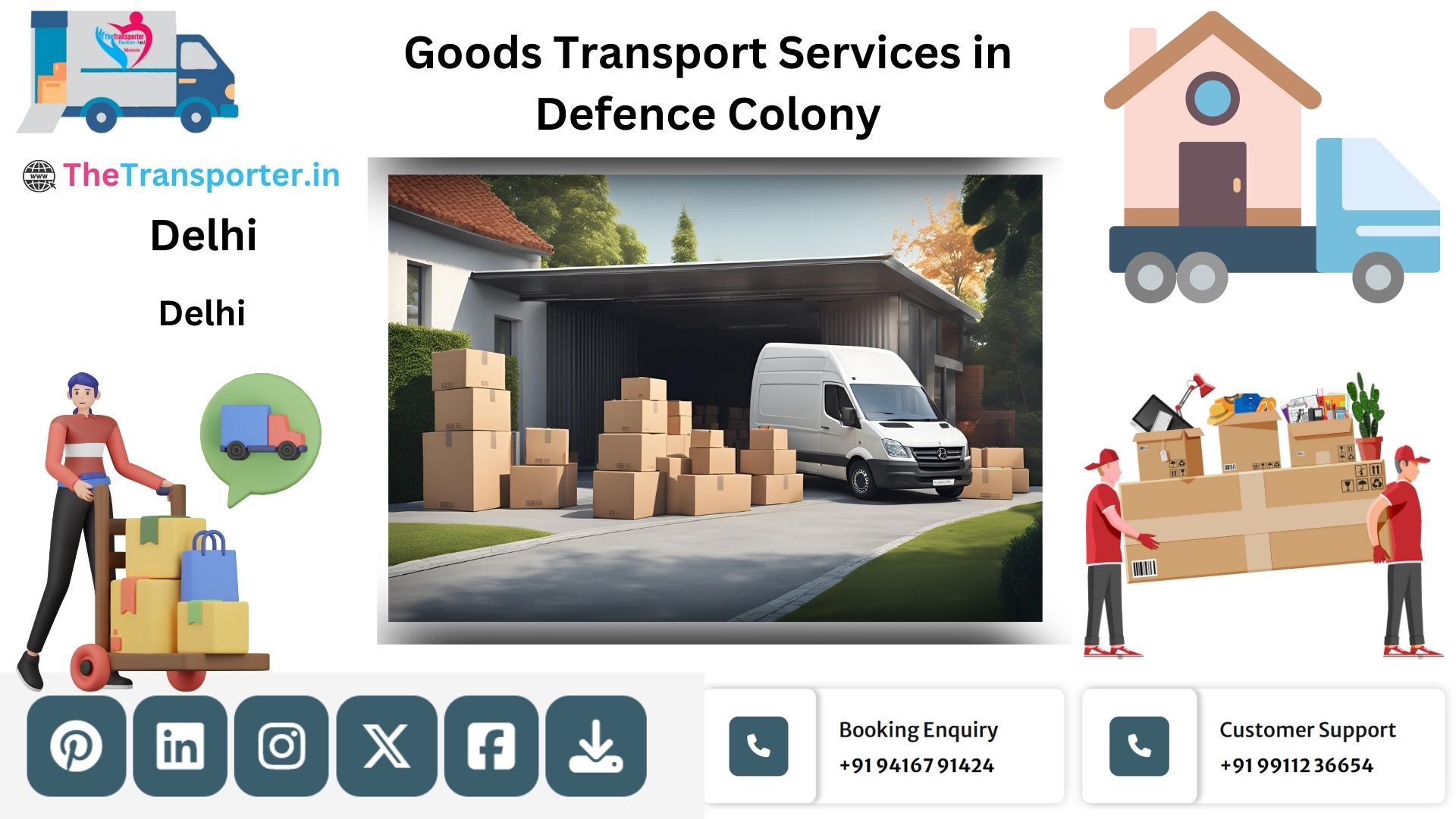 Defence Colony Delhi Transport | Reliable and Quick Transporter