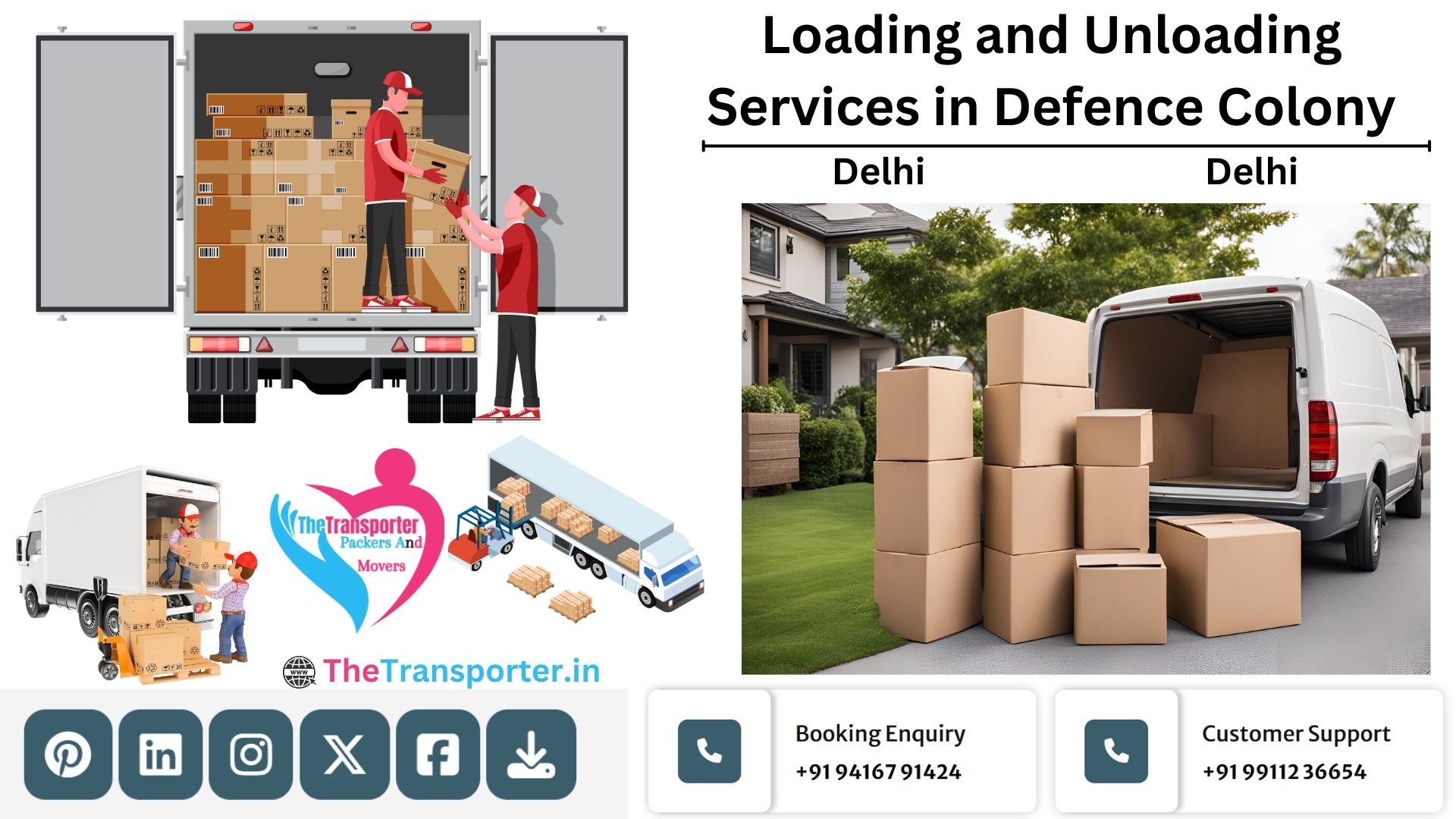Defence Colony Delhi Loading and Unloading Labour Today