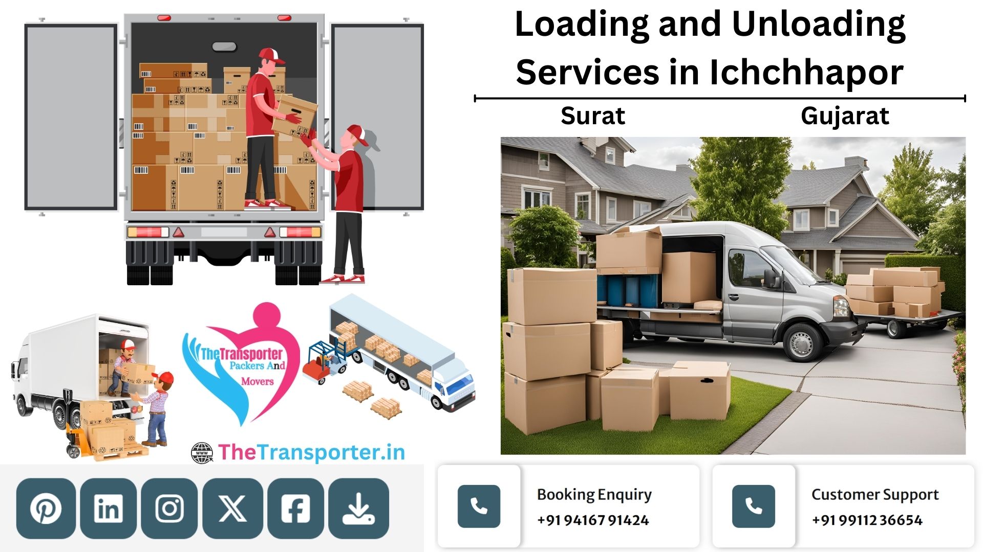 Ichchhapor Surat Loading and Unloading Labour for Hire