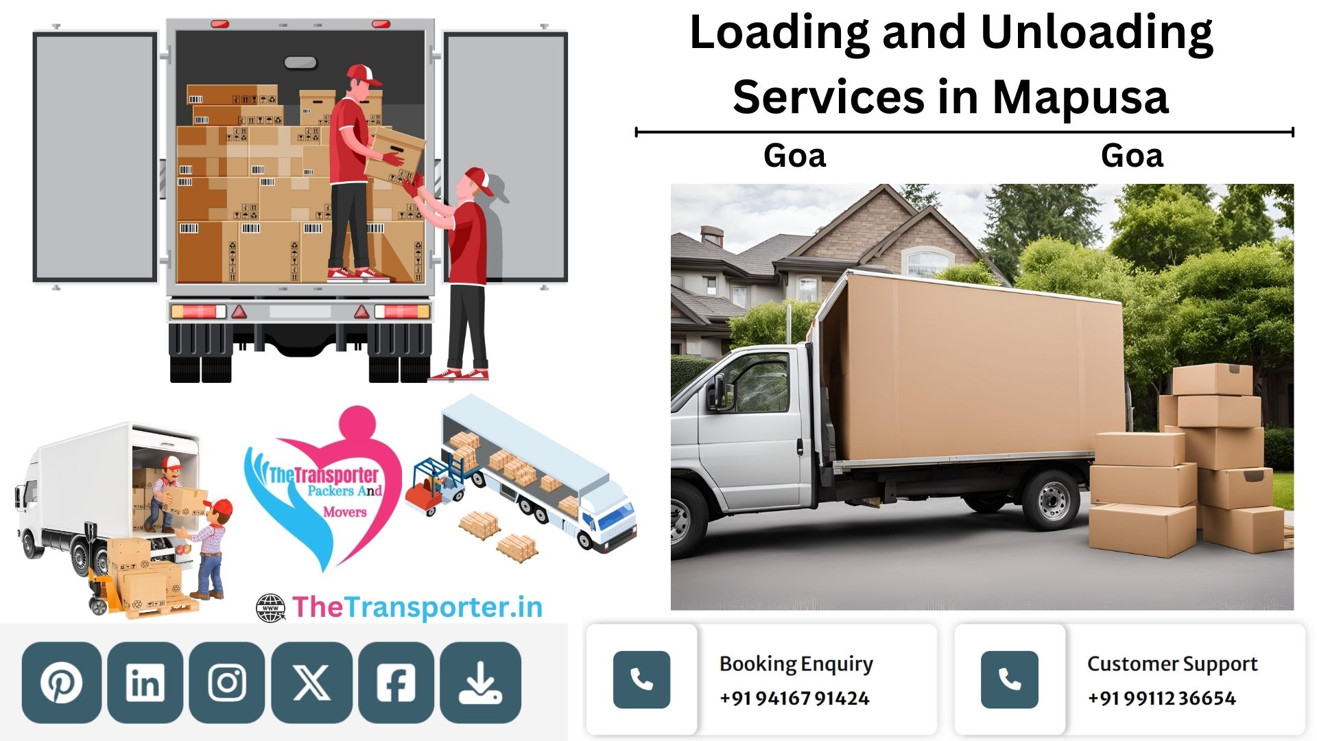 Mapusa Goa Trusted Loading and Unloading Labour Service