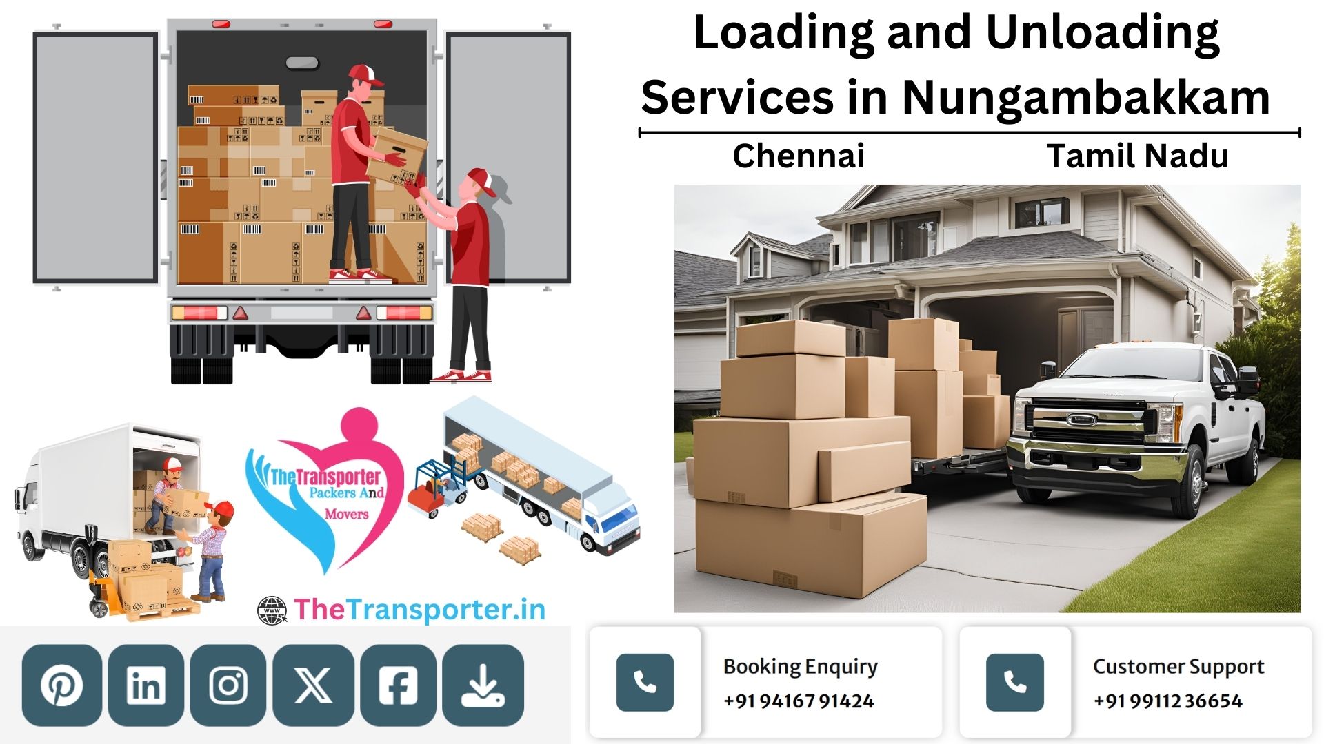 Nungambakkam Chennai Loading Unloading Services by Experts