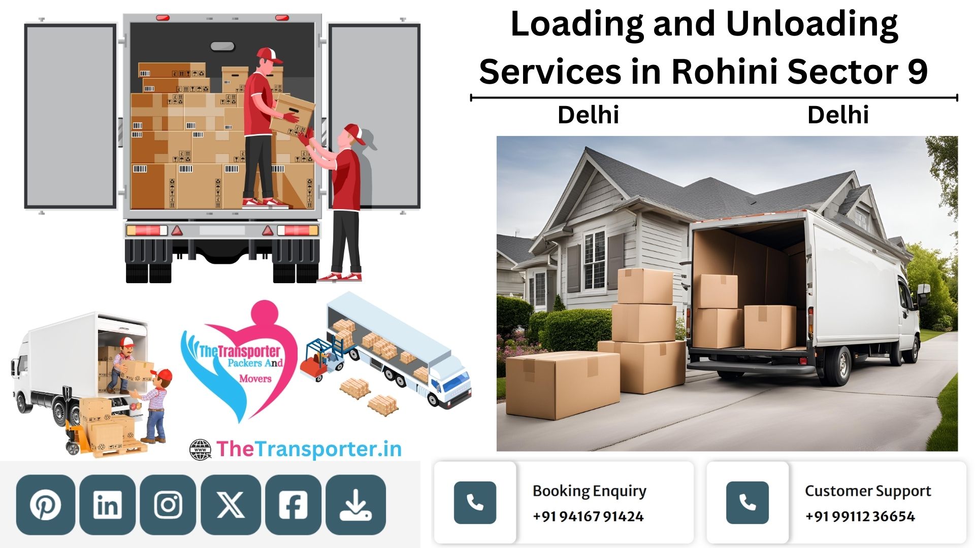 Rohini Sector 9 Delhi Loading Unloading Services Help