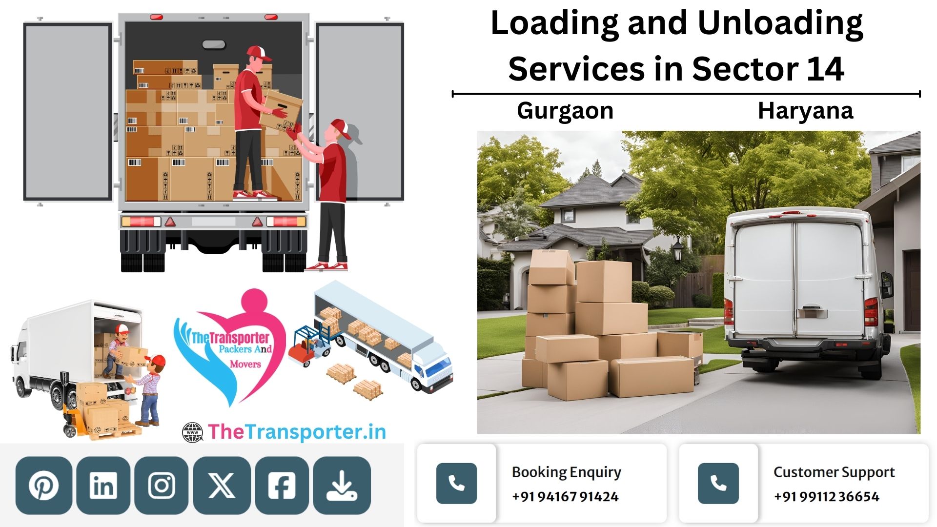 Fast Loading and Unloading Service in Sector 14 Gurgaon