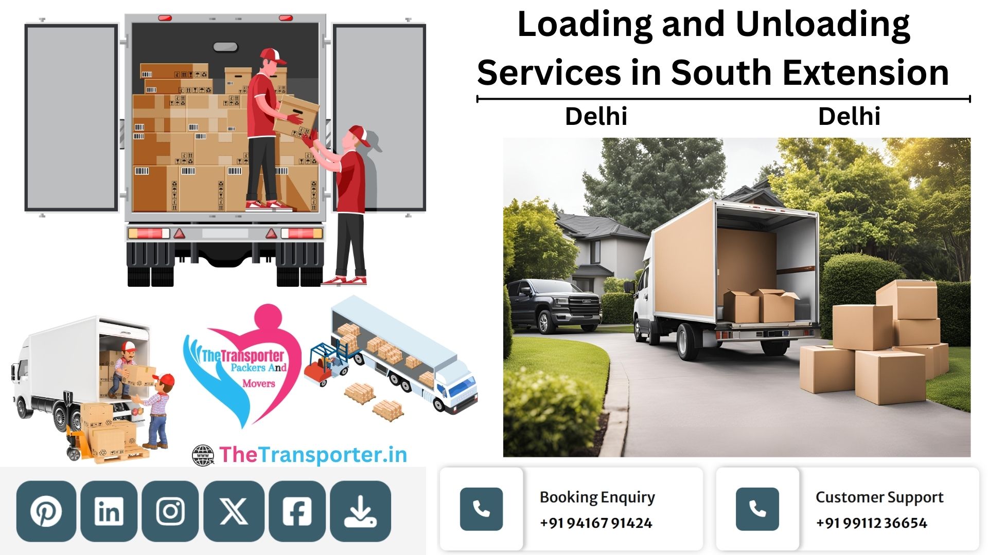 South Extension Delhi Loading Unloading Labour Support