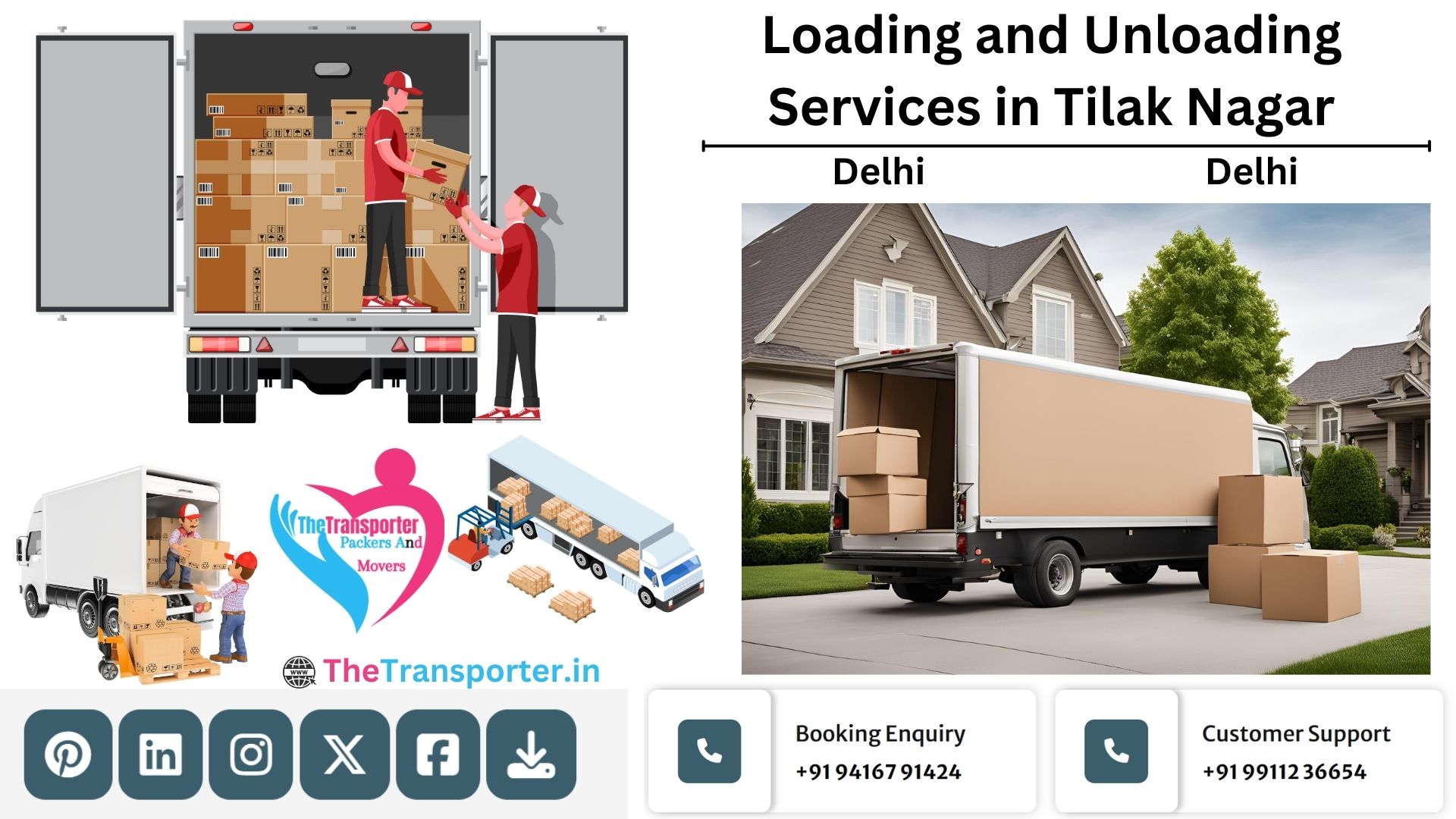Tilak Nagar Delhi Loading and Unloading Help Services