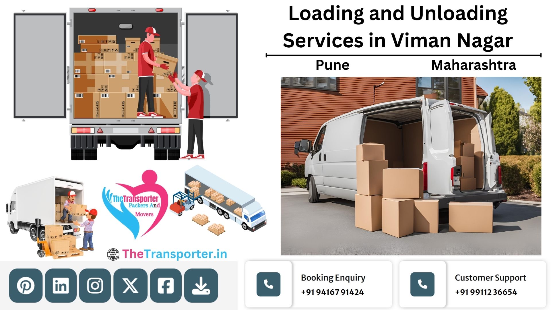 Book Trusted Loading and Unloading Labour in Viman Nagar Pune