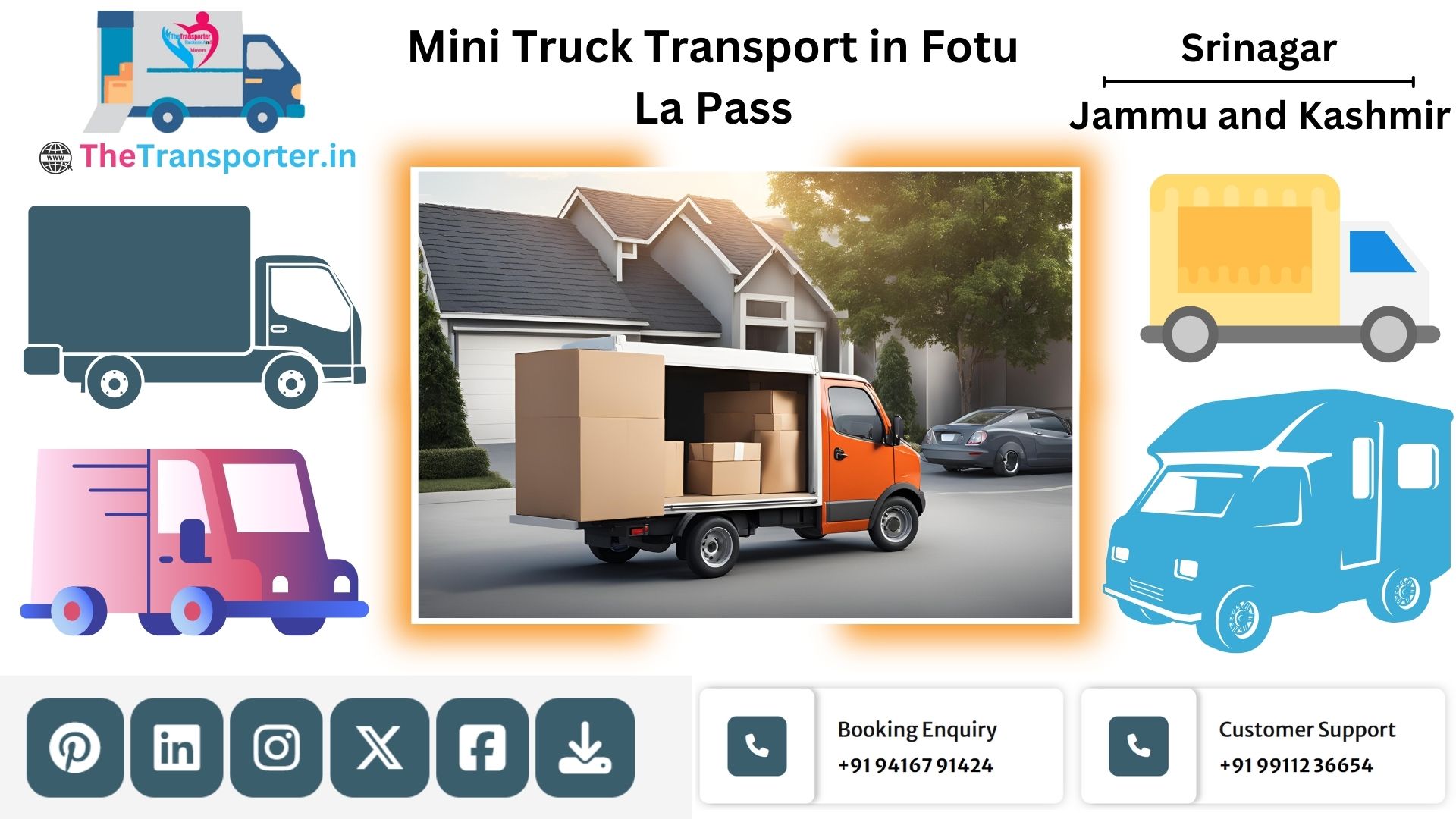 Smooth Relocation with Mini truck transport services in Fotu La Pass ...