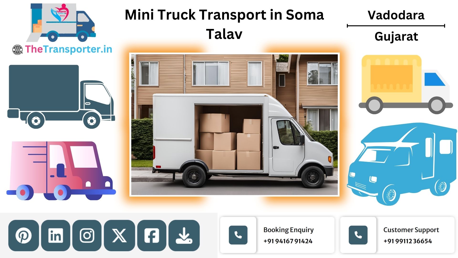 Affordable Chota Hathi Rent Per Km - Soma Talav Vadodara