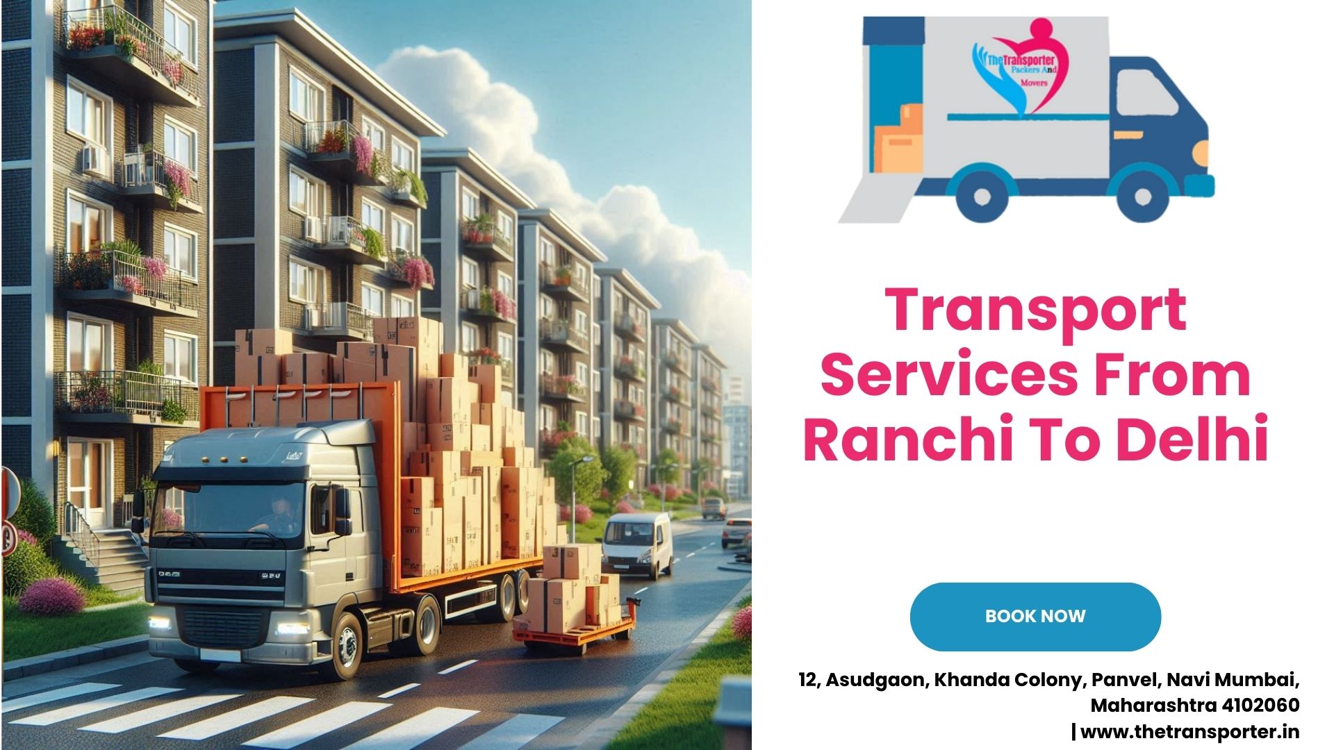 Transport Services from Ranchi to Delhi